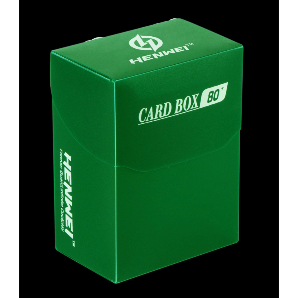HENWEI Deck Box 80+ Card Deck Box Card Storage Box Card Kotak Simpan ...