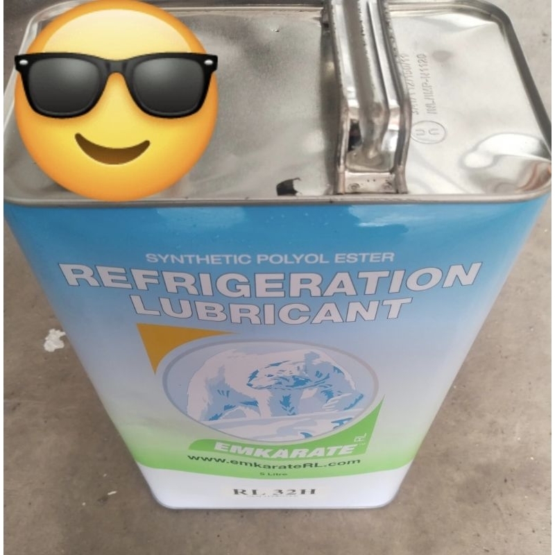 Refrigeration oil RL32H Oil Emkarate compressor. minyak compressor ...