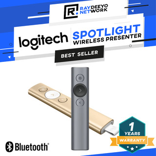 Logitech Spotlight Wireless Presenter Spotlight Presentation Remote ...
