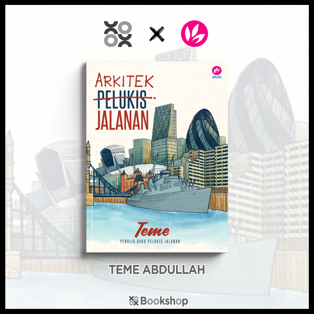 [ORIGINAL] ARKITEK JALANAN (TEME ABDULLAH) - IMAN PUBLICATION - NOVEL ...