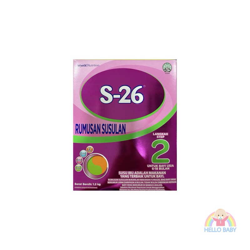 Wyeth Nutrition S26 Step 2 1.2kg | Shopee Malaysia
