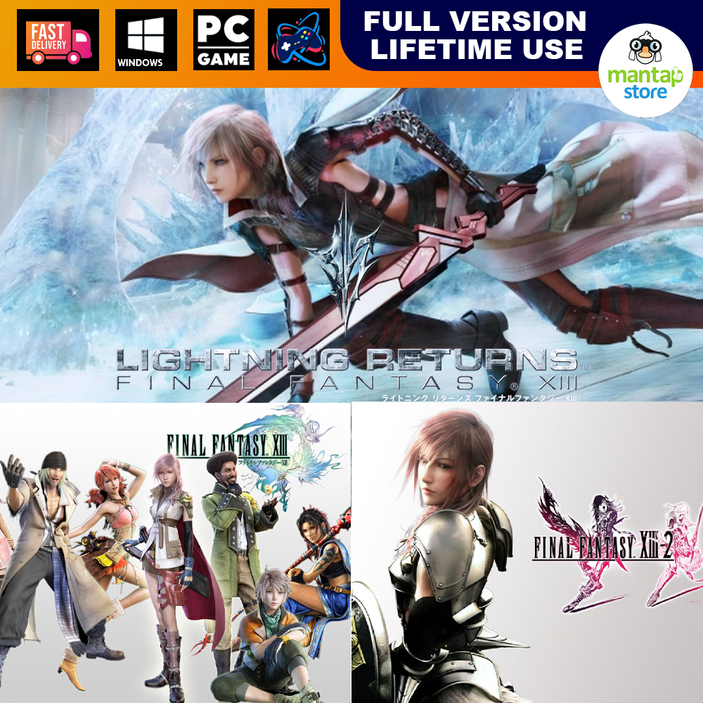 FINAL FANTASY XIII + XIII - 2 + LIGHTING RETURN🔥[ PC DIGITAL GAMES ]🔥 ...