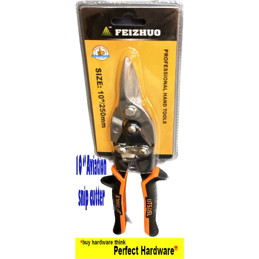 10" [ 250mm ] Aviation Snip Zinc Cutter Heavy Duty Snip Cutter | Shopee ...