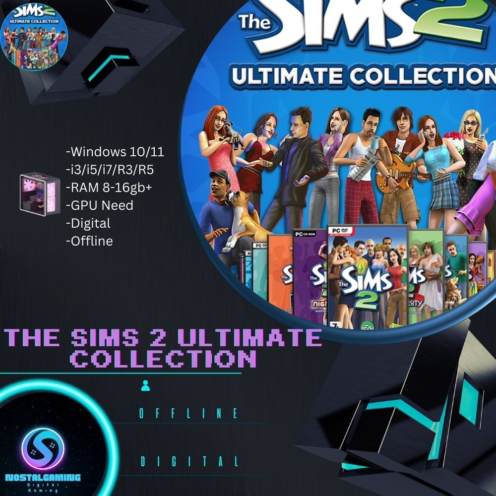 [Pc Game][Digital] The Sims 2 Ultimate Collection | Shopee Malaysia