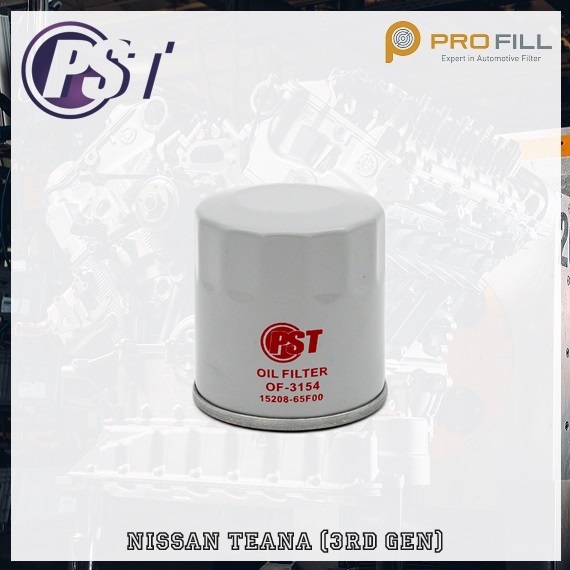 PST Oil Filter 15208-65F00 (OF-3154) - Nissan Teana (3rd Gen) 2015-19 ...