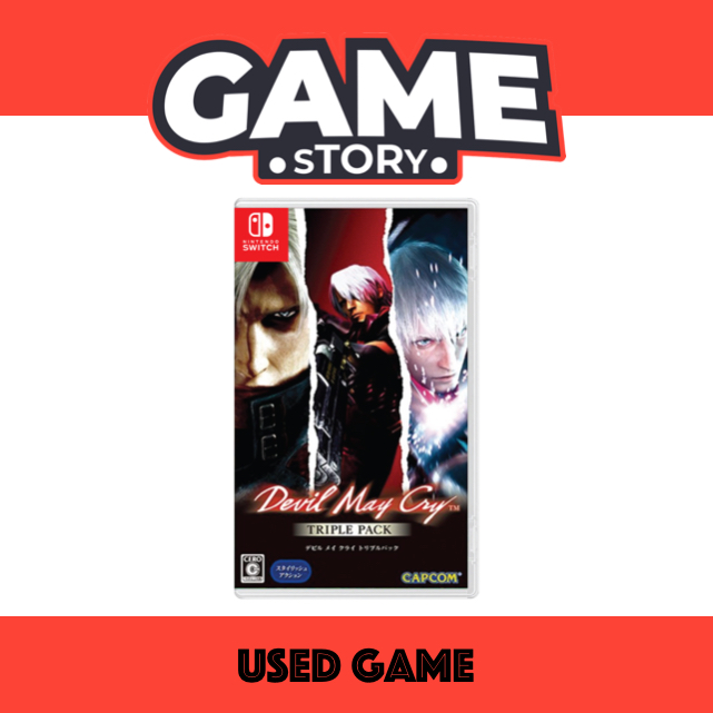 USED NS DmC Devil May Cry Triple Pack 鬼泣合集 Nintendo Switch Game ...
