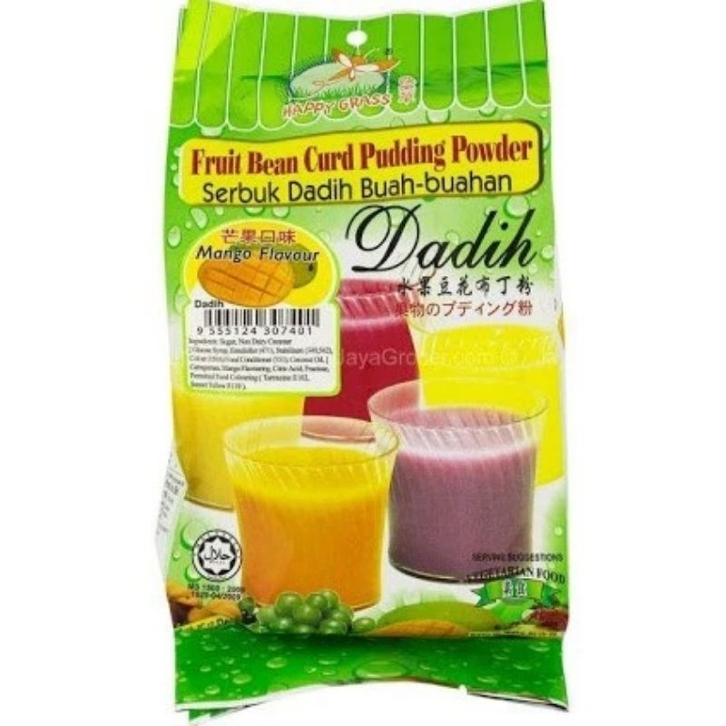HAPPY GRASS SERBUK DADIH SEGERA / KONYAKU JELLY/ PUDING DADIH INSTANT ...