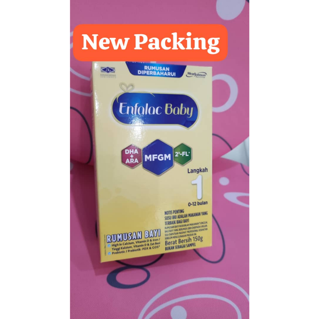 Enfalac Baby Step 1 MFGM 150g Exp: 07/2024 | Shopee Malaysia