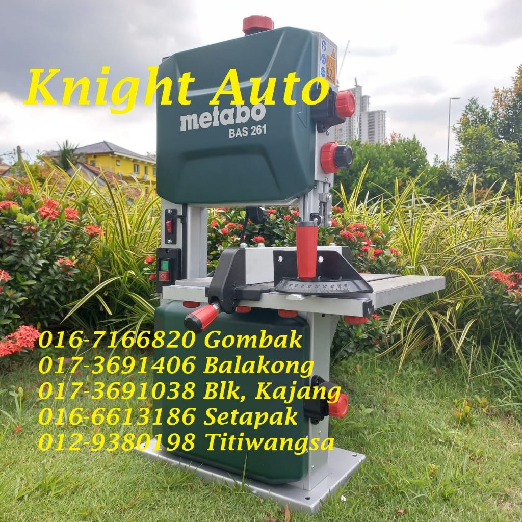 METABO BAS 261 400W BANDSAW PRECISION BAND SAW ID33806 | Shopee Malaysia