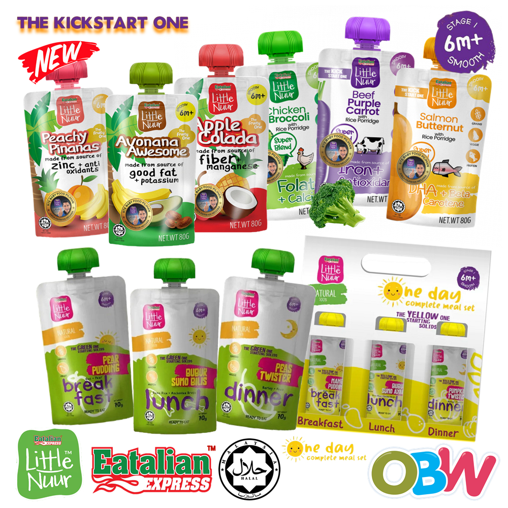 Little Nuur by Eatalian Express Complete Meal Set | Halal Baby Food ...