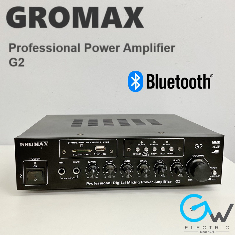 GROMAX G2 / G2+4 Professional Power Amplifier System for Swiftlet ...