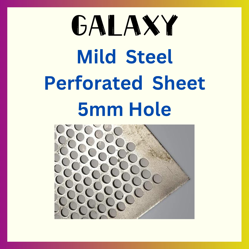 Besi Perforated Sheet 5mm Hole - 1.0mm Thickness / Besi Perforated Mesh ...