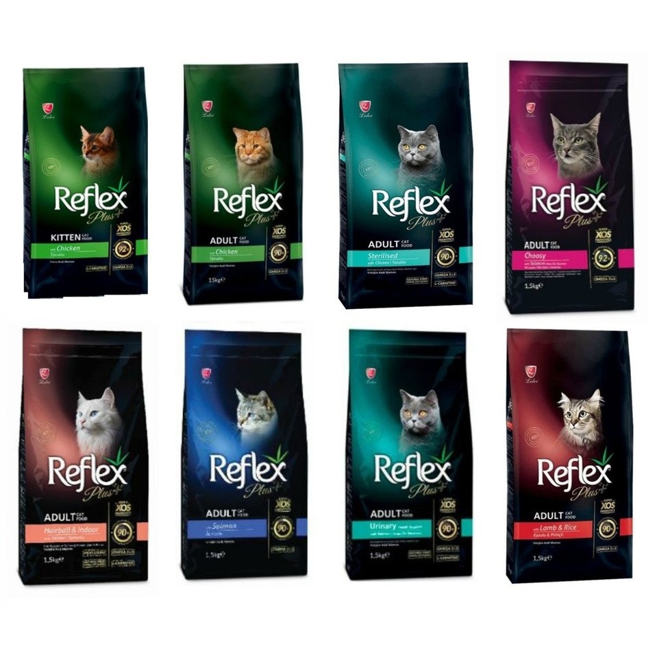 Reflex Plus Cat dry food 1.5kg | Shopee Malaysia