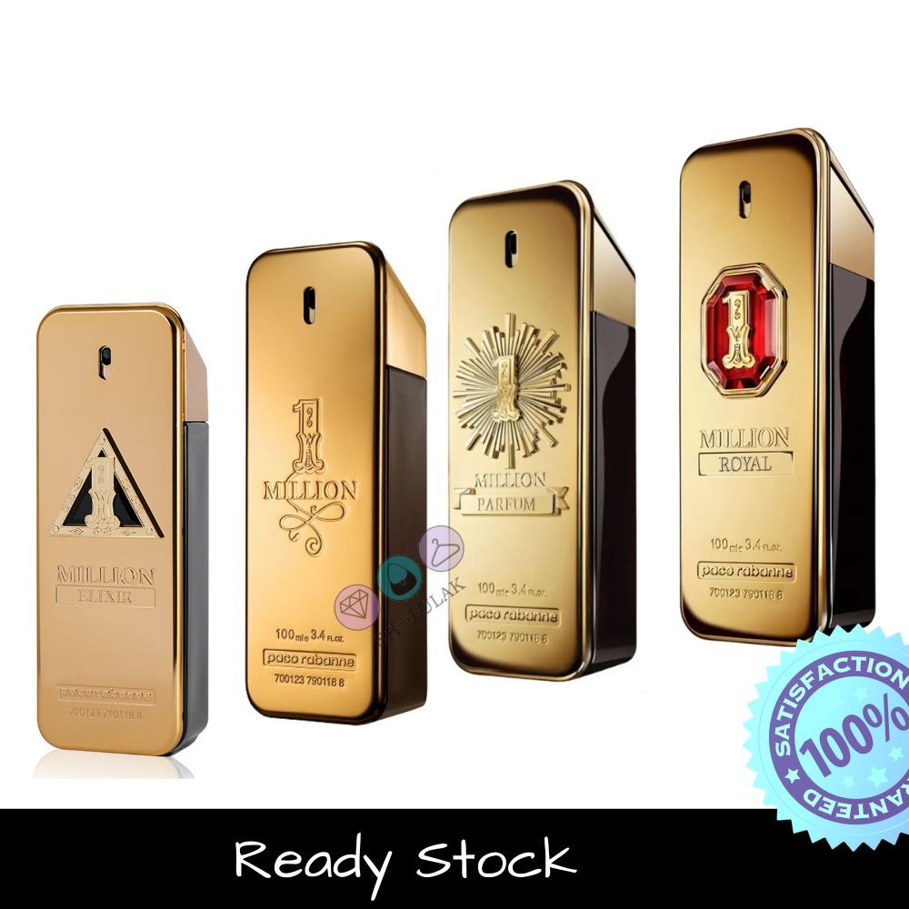 Perfume One 1 Million EDT / PARFUM / ELIXIR / ROYAL / 100ml For Men ...