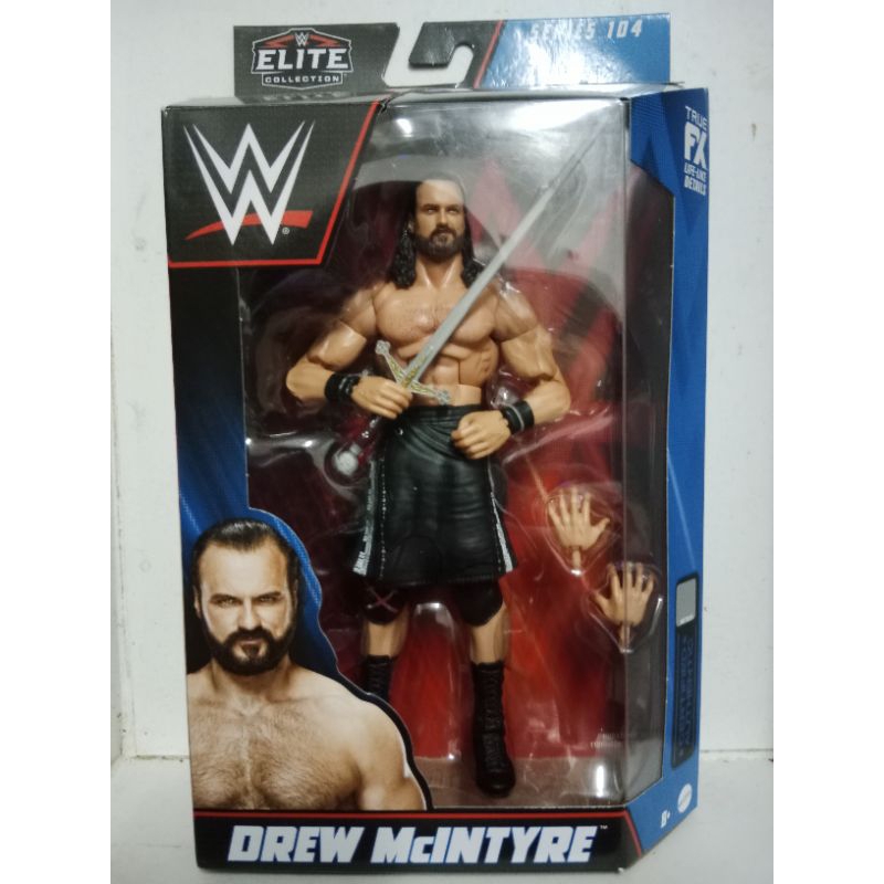 Mattel WWE Elite Series 104 Drew McIntyre Wrestling Action Figure ...