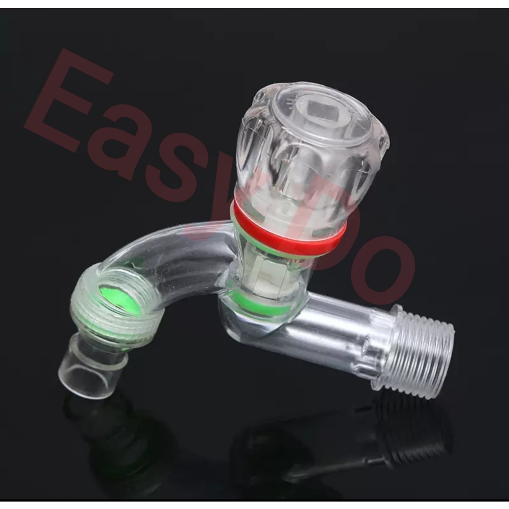 1/2" male thread transparent faucet basin water tap garden irrigation ...