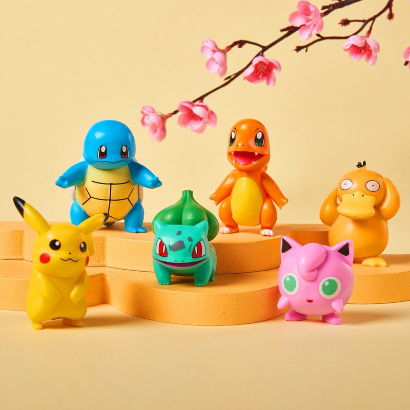 【MJ】Pokemon Model Doll Toy Figure Home Office Furnishing Articles ...