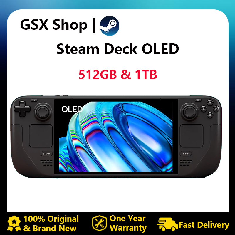 【Ready Stock】Brand New Original Steam Deck OLED Handheld Gaming Console ...