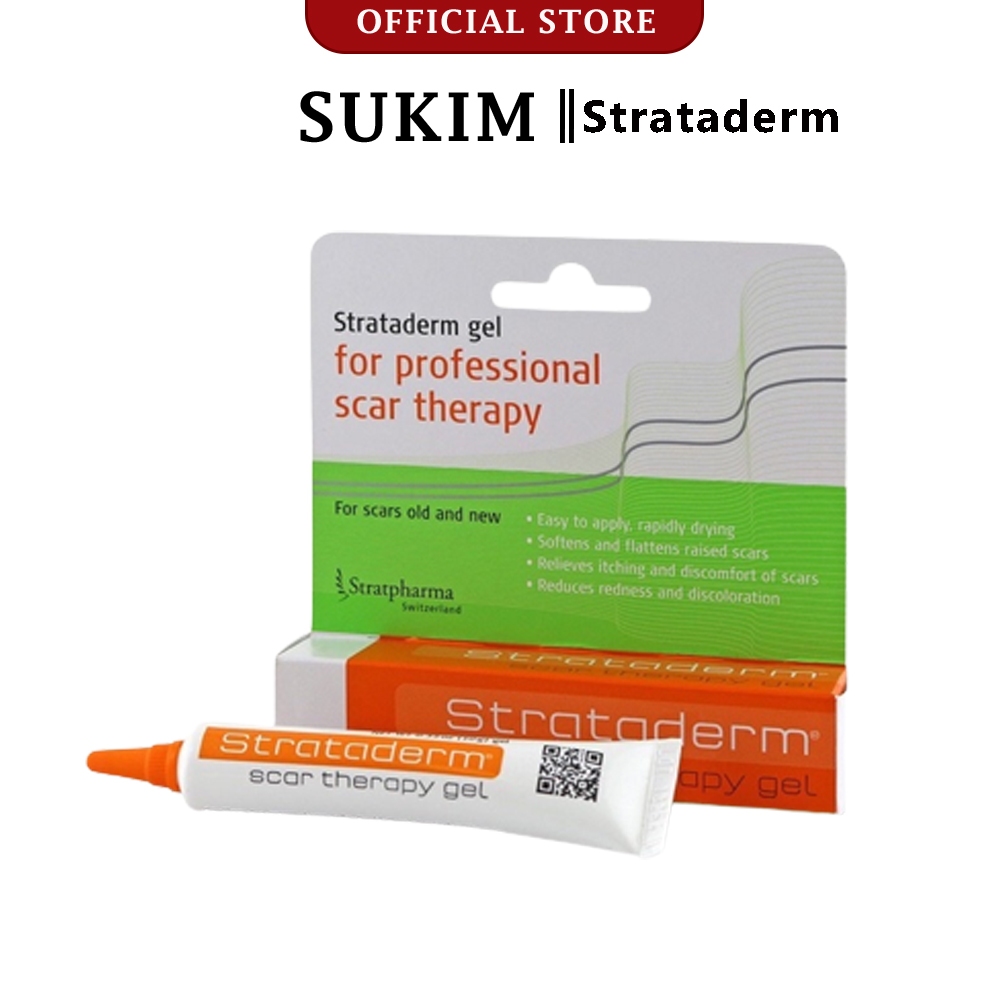Strataderm Scar Removal Cream 10ml Reduces Dark Spots Swiss Silicon Gel ...