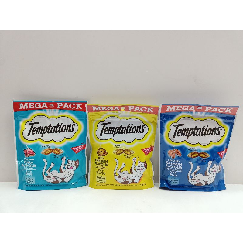 Temptation Mega Pack/Cat Snack 160G | Shopee Malaysia