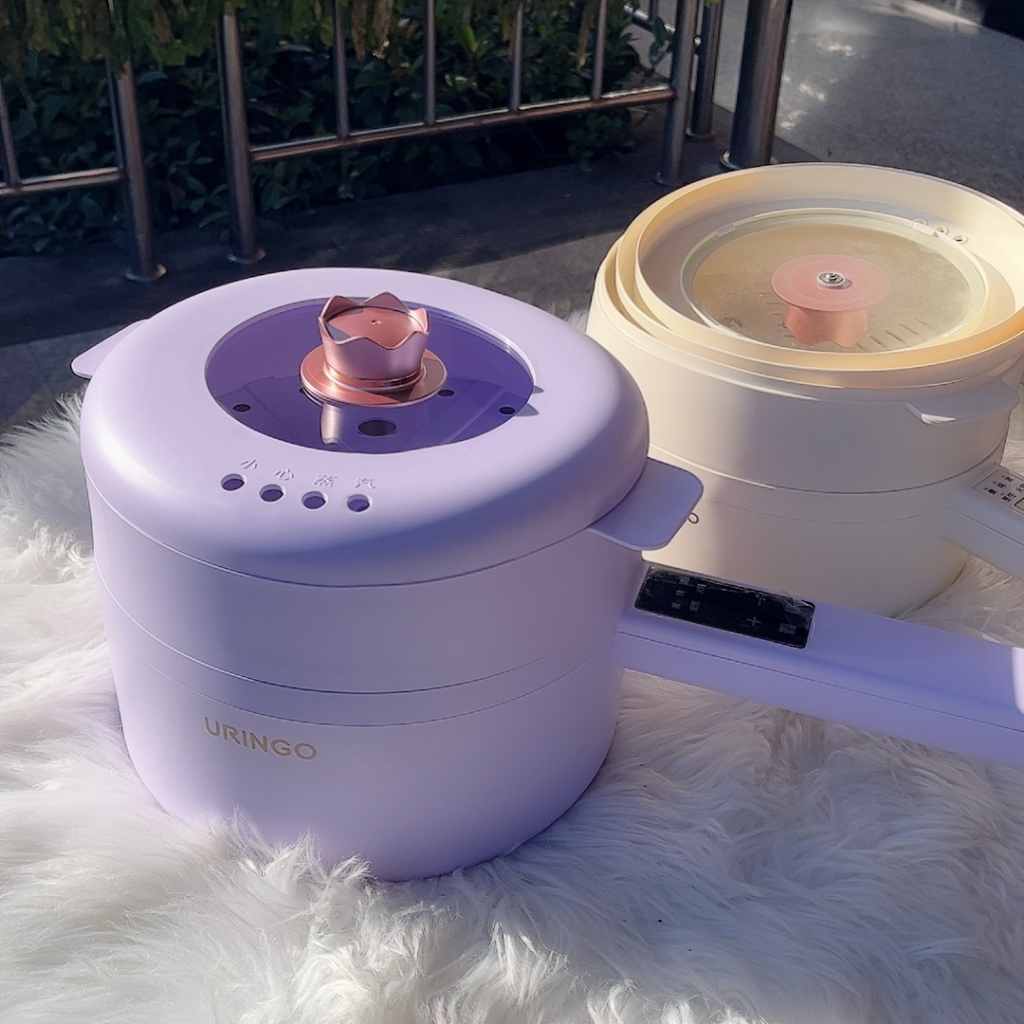 uringo electric cooking pot colorful jingle wok multifunctional all-in ...
