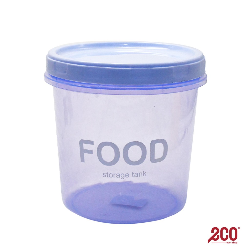 Eco-Shop Round Food Container/ Food Storage Tank (14cm x 11.5cm x 14 ...