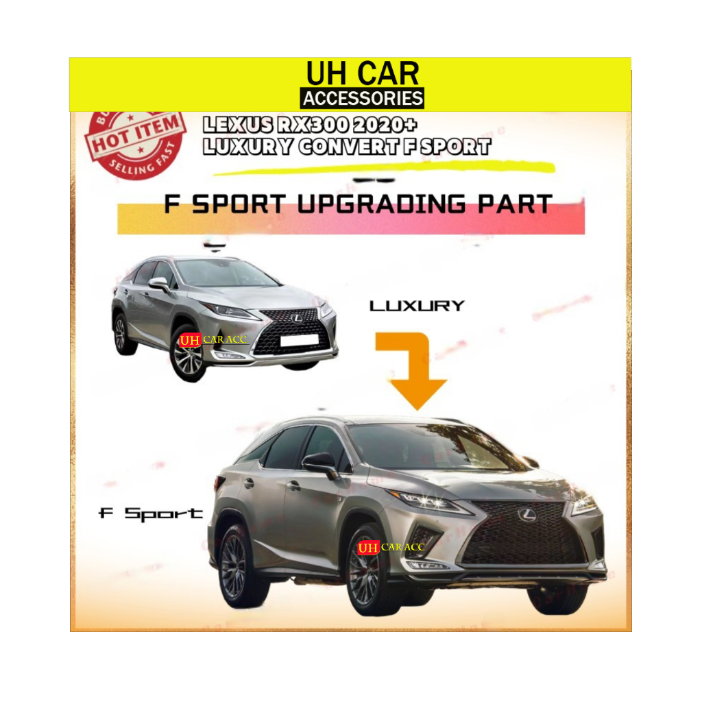 LEXUS RX300 RX350 RX 300 2019 2020 2021 FACELIFT F SPORT FSPORT FRONT ...