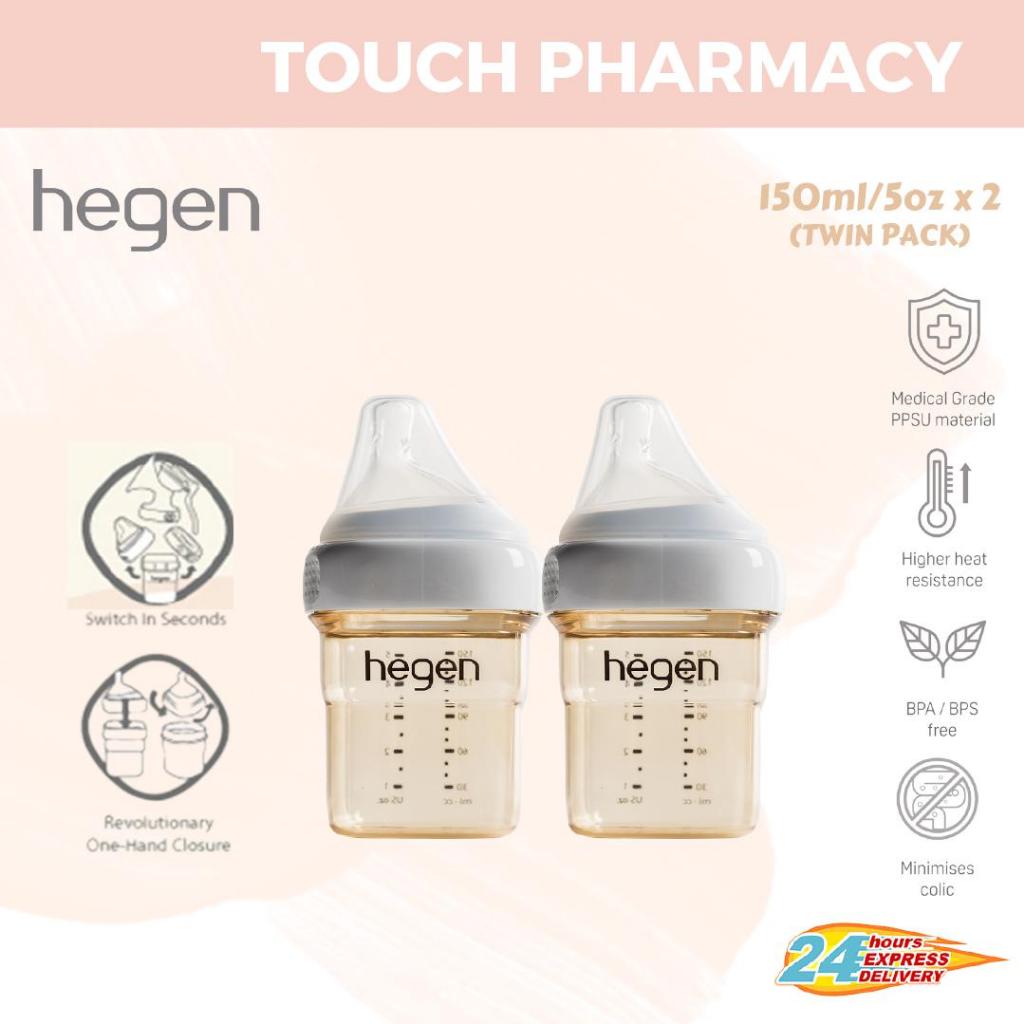 HEGEN PCTO 150ml/5oz Feeding Bottle PPSU (Twinpack) | Shopee Malaysia