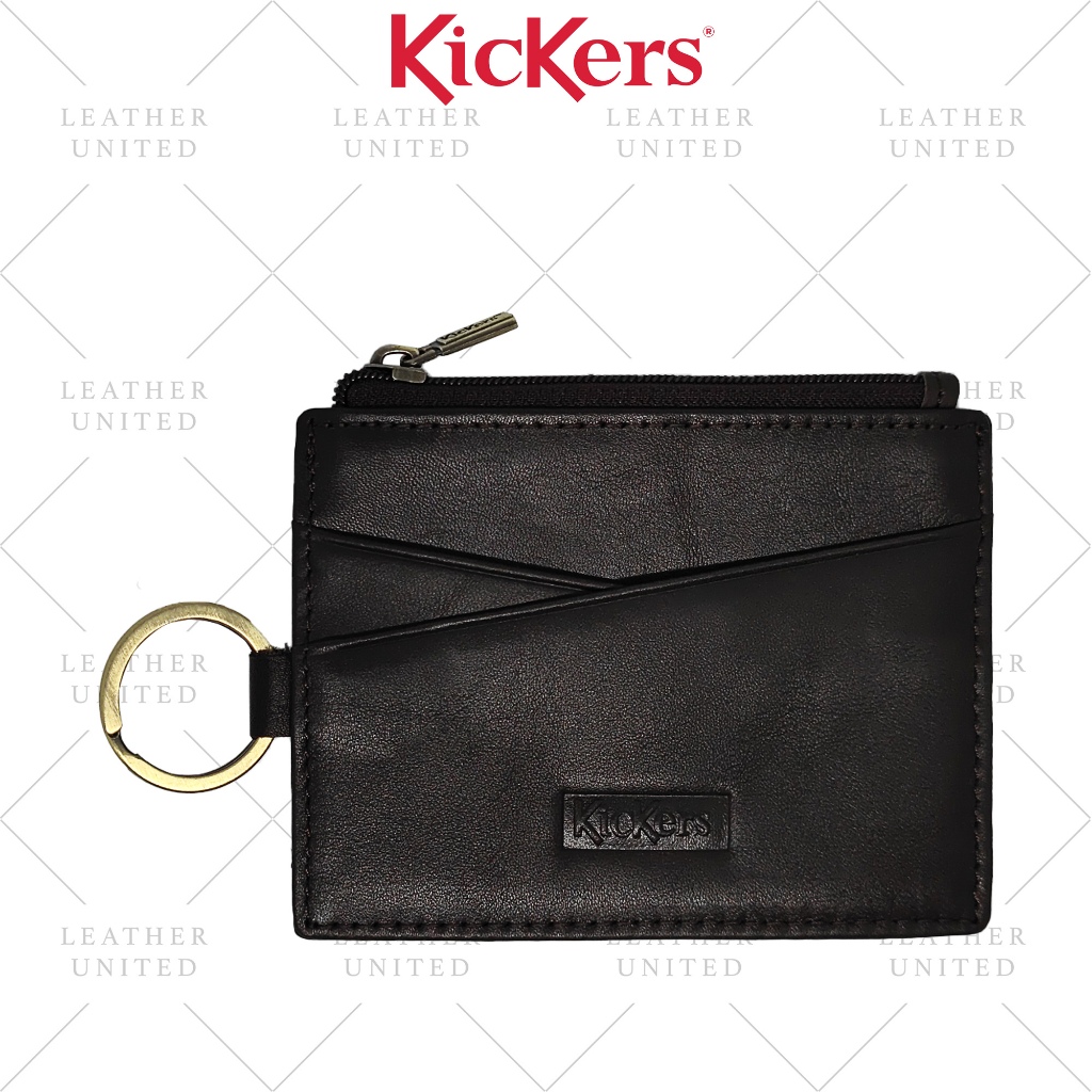 Kickers Genuine Full Grain Leather Unisex Multi Functional And Card ...