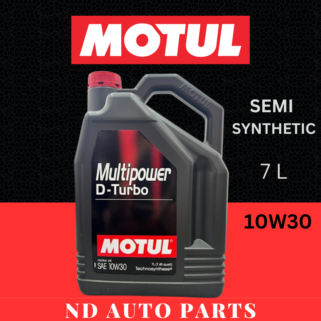 MOTUL 10W30 Multipower D-Turbo 7L | Shopee Malaysia