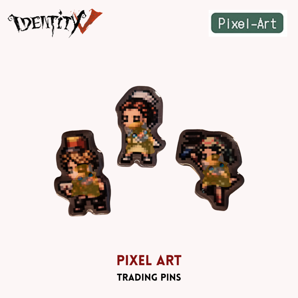 IDENTITY V LIMITED EDITION Pixel Art Trading Pins | Shopee Malaysia
