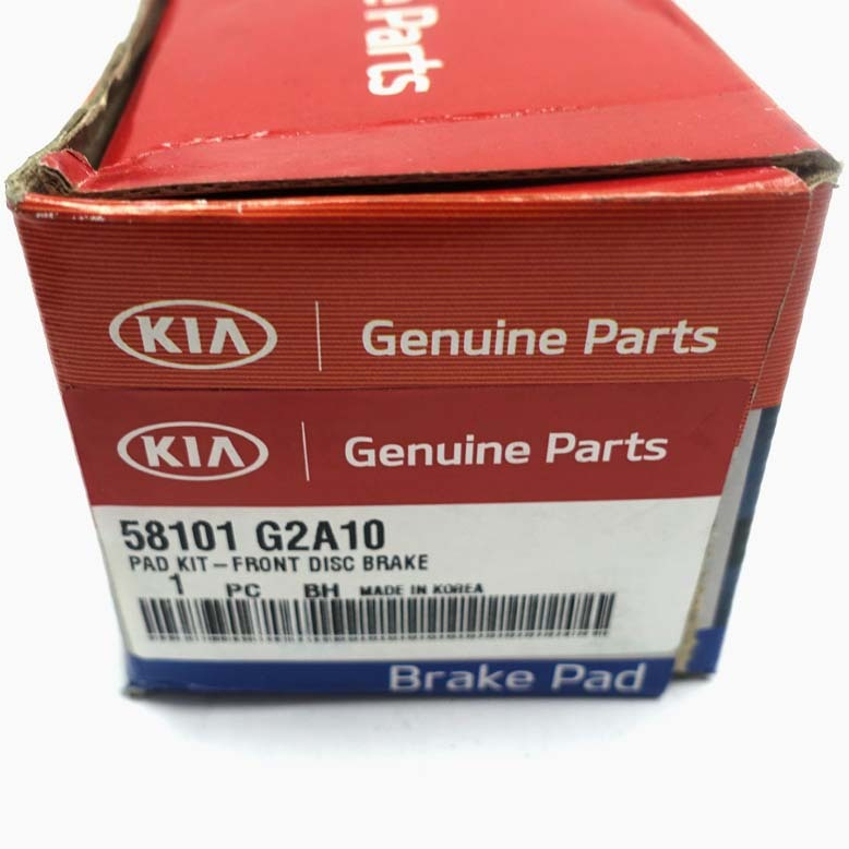 FRONT DISC BRAKE PAD (GENUINE PARTS) HYUNDAI IONIQ > 58101-G2A10 ...