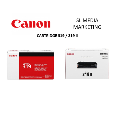 Canon Cart 319 319 II Black Original Toner Cartridge for LBP6300dn ...
