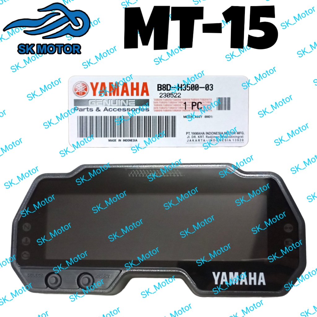 Yamaha MT15 MT-15 Original Speedo Meter Speedometer Assy Digital B8D ...