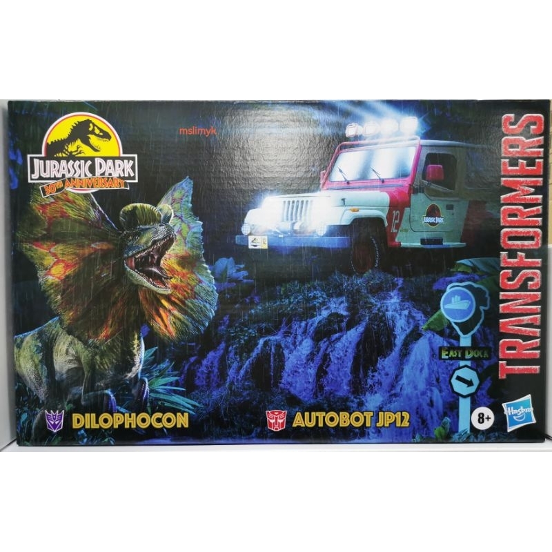 "mslimyk" Hasbro Transformers Jurassic Park 30th Anniversary Dilophocon Autobot JP12 | Shopee ...