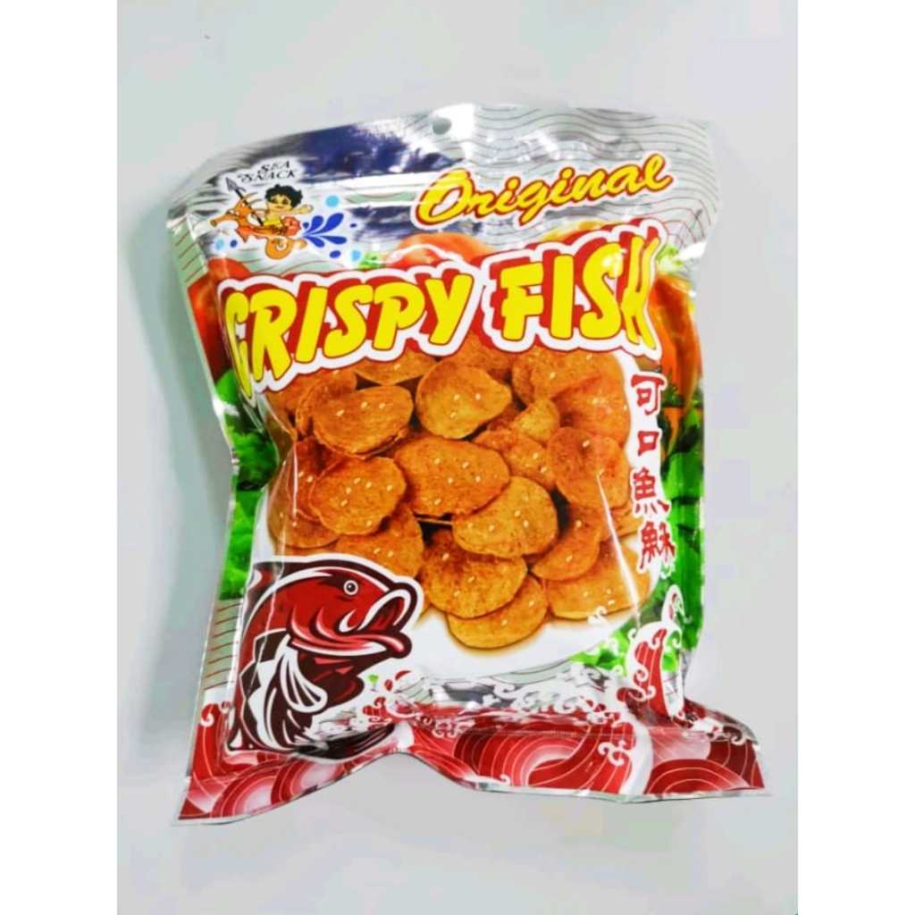 Sea Snack Original Crispy Satay Fish (120g) 可口沙爹鱼酥 | Shopee Malaysia
