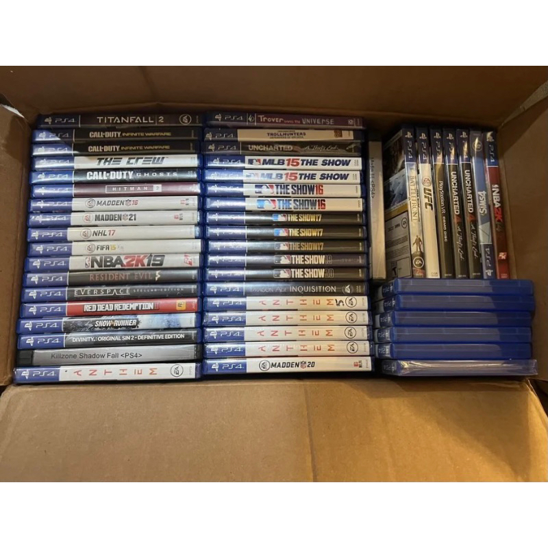 PS4 disc game preloved | Shopee Malaysia