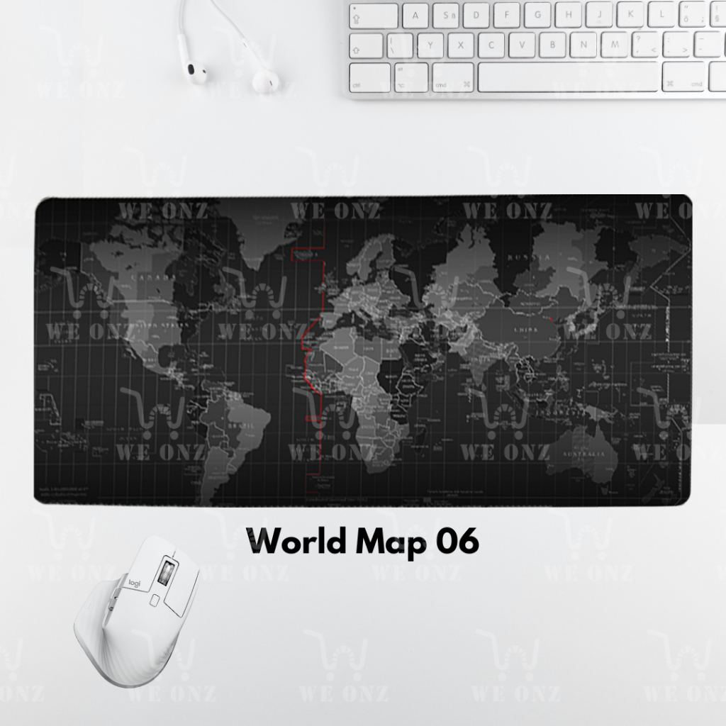 [READY STOCK] World Map Extra Large Anti Slip Gaming Mouse Pad 90cm ...