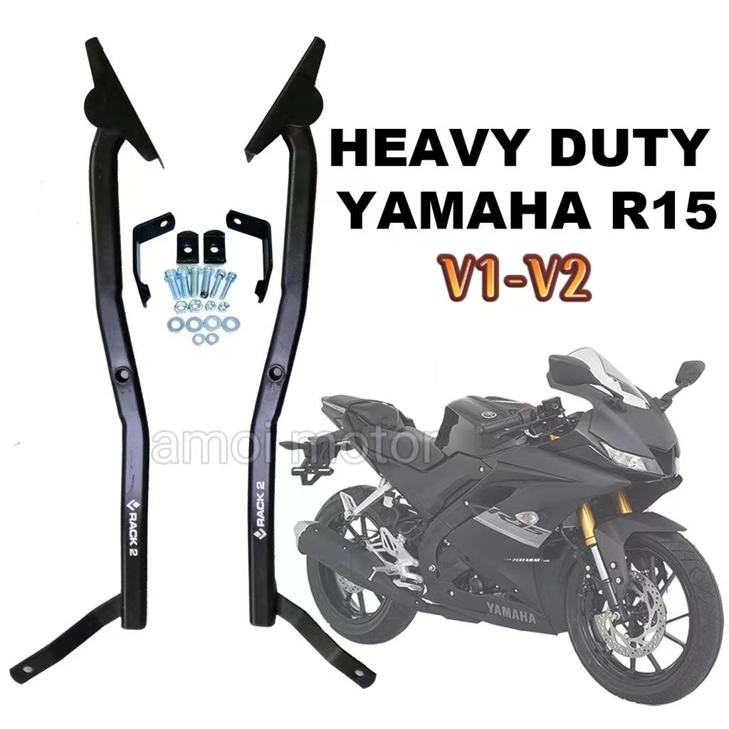 R15 V1 V2 MONORACK HEAVY DUTY TOP BOX RACK CARRIER R15 V1 V2 | Shopee ...