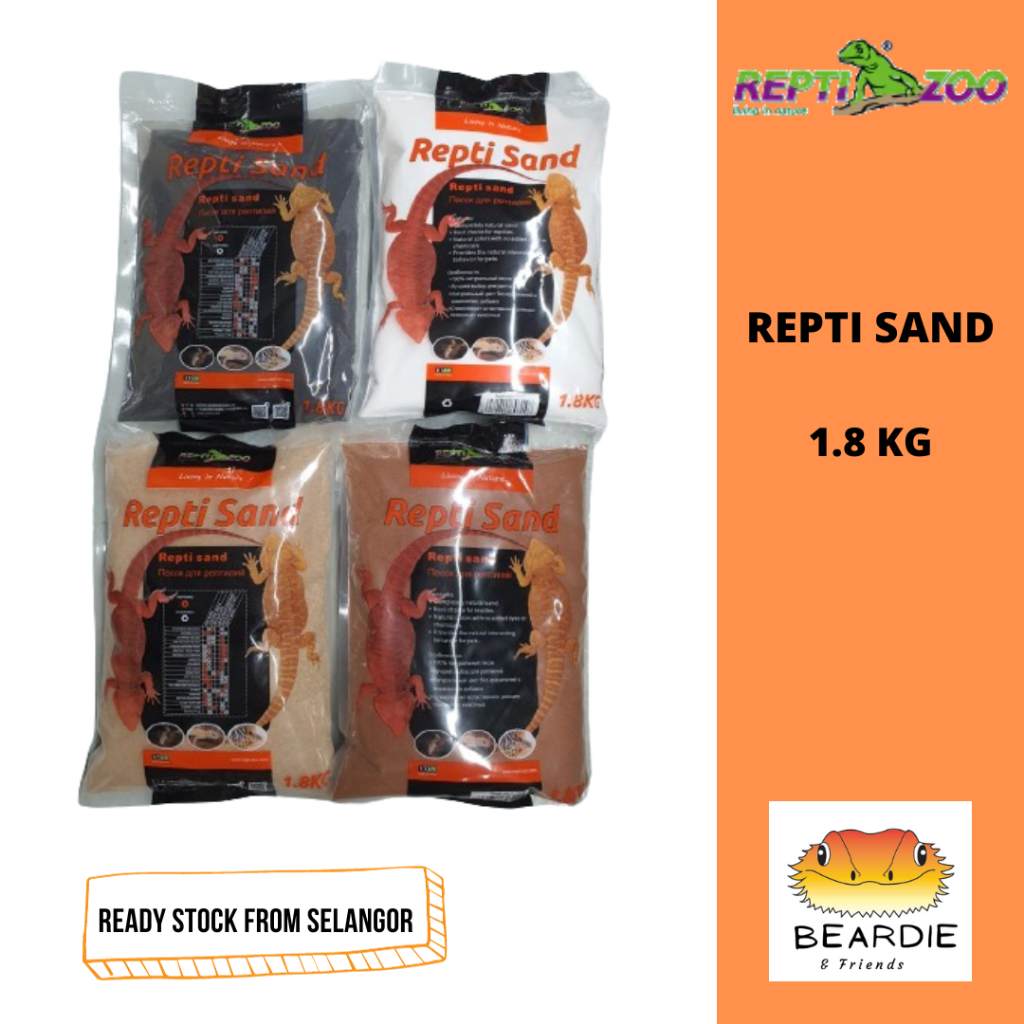 REPTIZOO REPTI SAND 1.8KG BLACK RED YELLOW WHITE | Shopee Malaysia