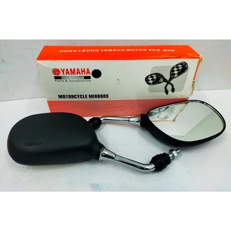 SPARK 135 YAMAHA THAILAND ORIGINAL CHROME SIDE MIRROR CERMIN SISI LC135 ...