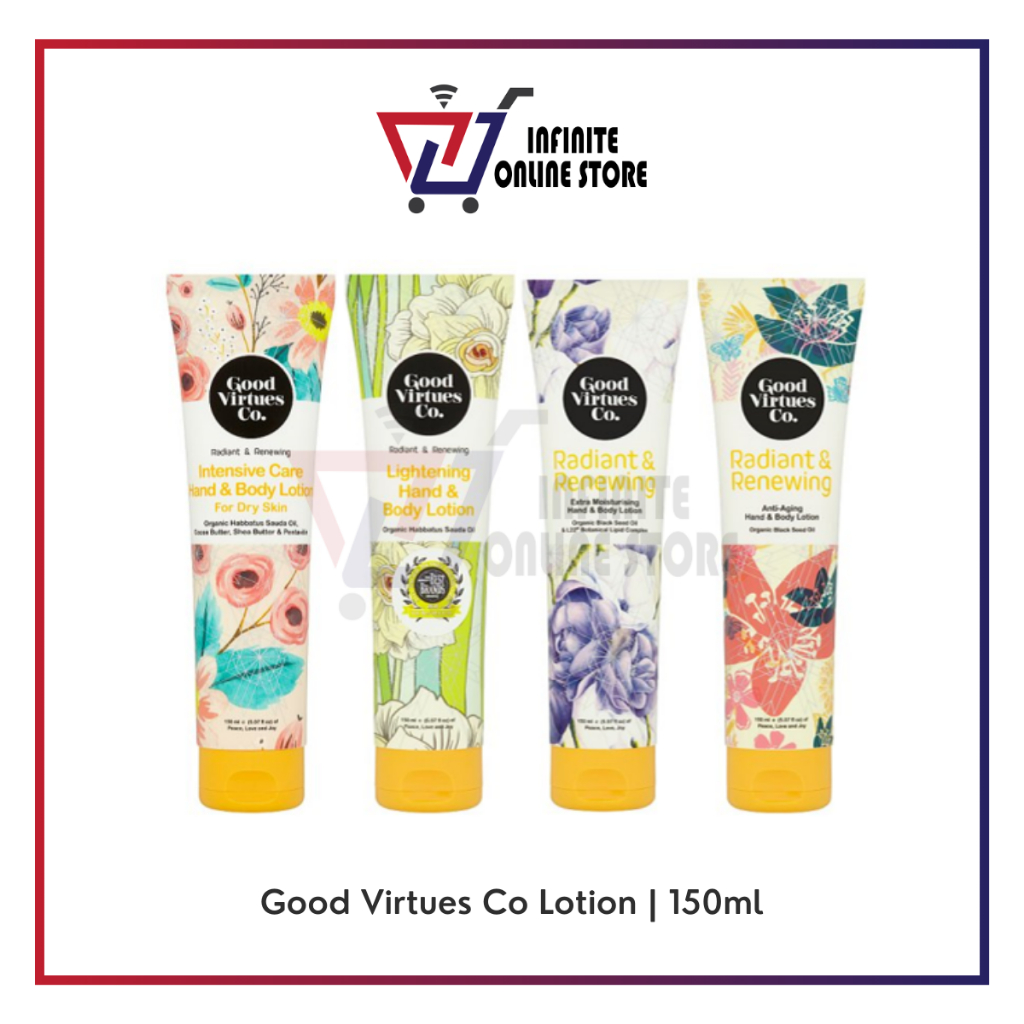 GOOD VIRTUES CO Hand & Body Lotion (150ml) (Lightening / Intensive Care ...