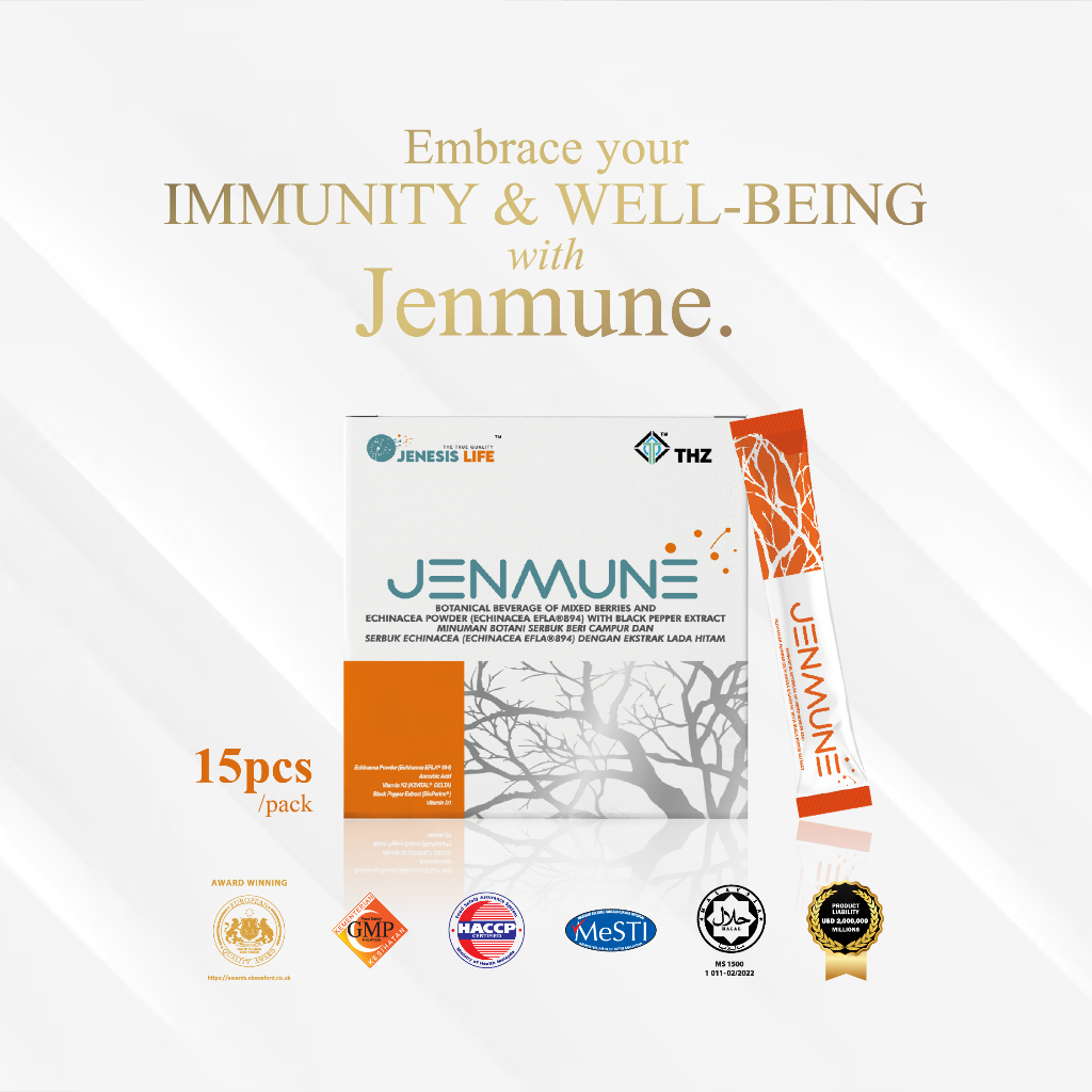 JenesisLife - 增强免疫系统 Jenmune Suitable for Immune Boost/ Frequent colds ...
