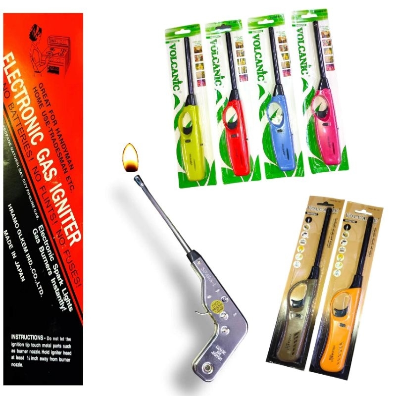 Volcanic Kitchen Lighter Long Nozzle Lighter with Ignition Switch ...