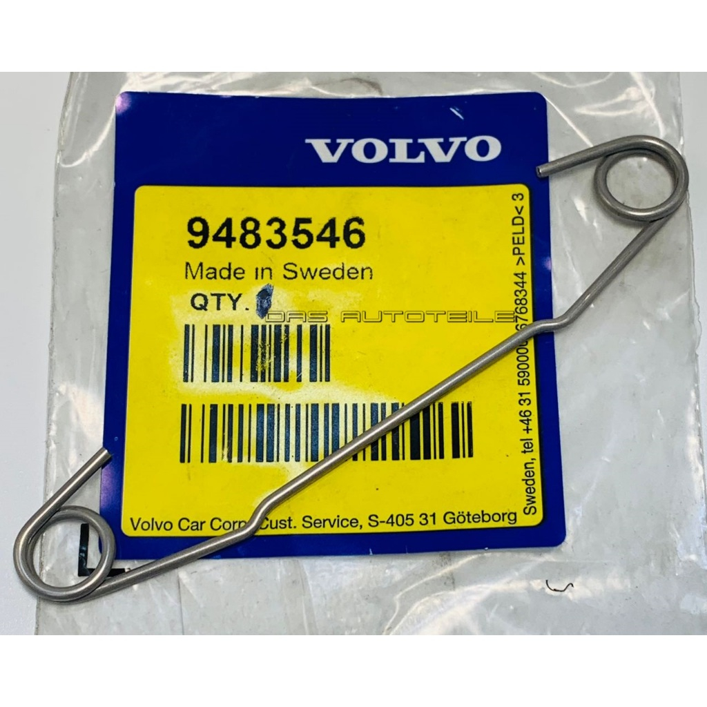 Genuine Volvo S60 S80 V70 XC70 XC90 Petrol Fuel Filler Cap Lid Spring ...