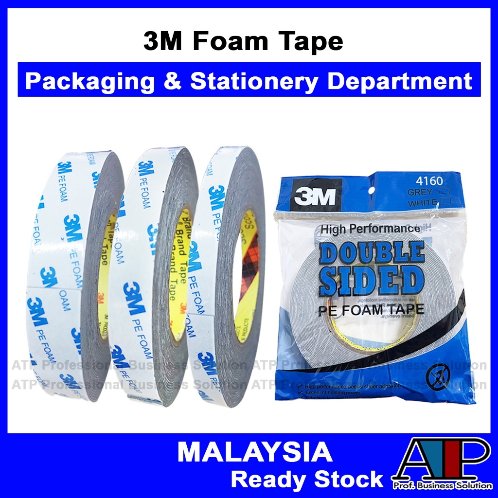 Packaging📦 3M Foam Tape Double Sided Strong Holding Adhesive Mounting ...