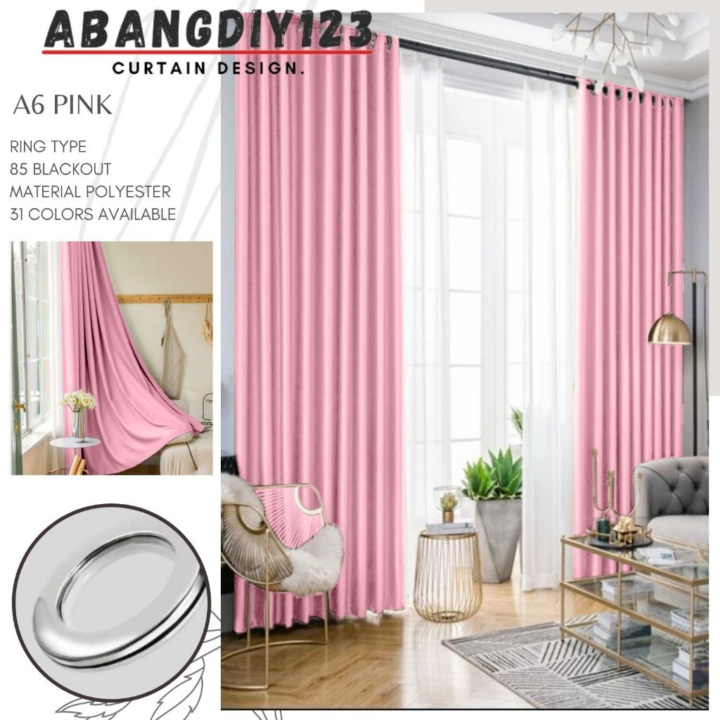 A6 Ready Made Curtain!!! Siap Jahit Langsir ,Langsir RAYA Kain Tebal ...