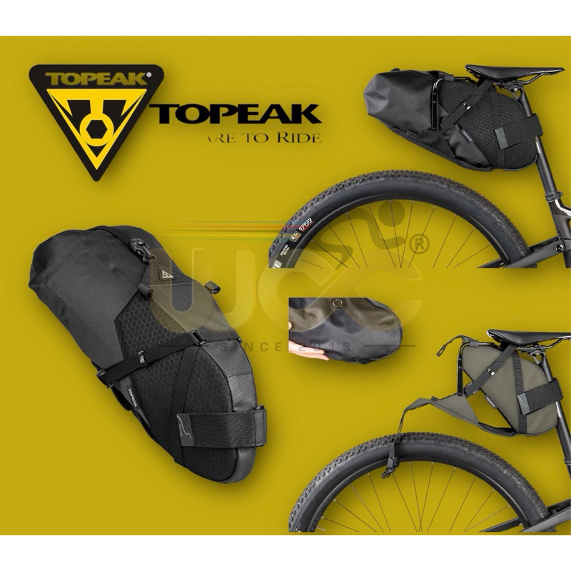 TOPEAK BACKLOADER X ART NO: TBP-BLX3G BIKEPACKING BAGS WATERPROOF ...