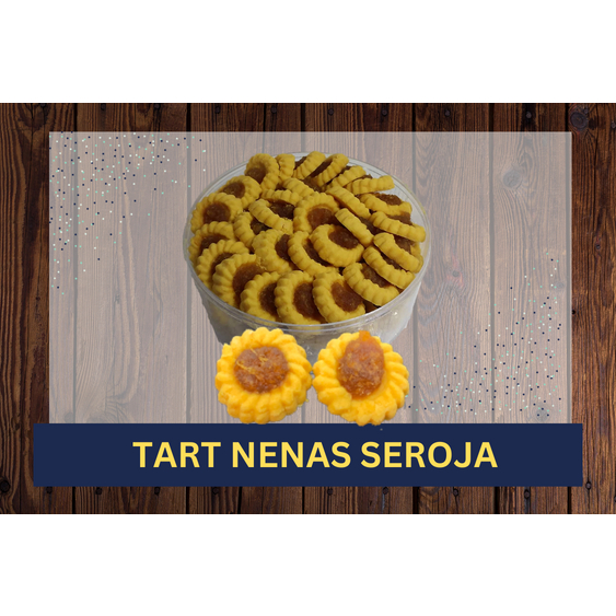 V5 BISKUT / KUIH RAYA HANDMADE BUATAN ORANG KAMPUNG TART SEROJA ...