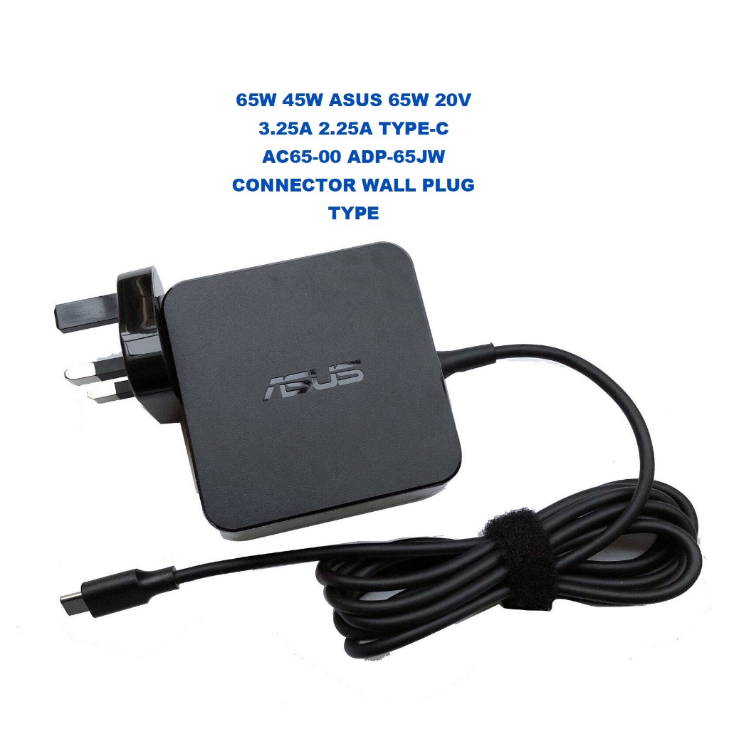 100W 65W 45W ASUS 65W 20V 3.25A 2.25A TYPE-C AC65-00 ADP-65JW CONNECTOR ...